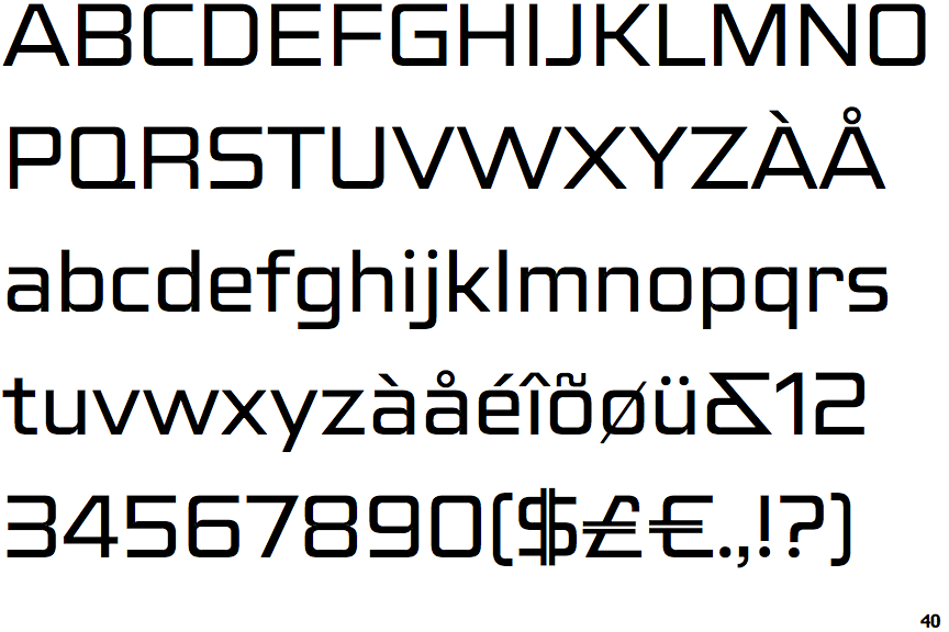 Identifont - Signs Light