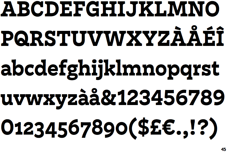 Identifont - Nordvest Bold