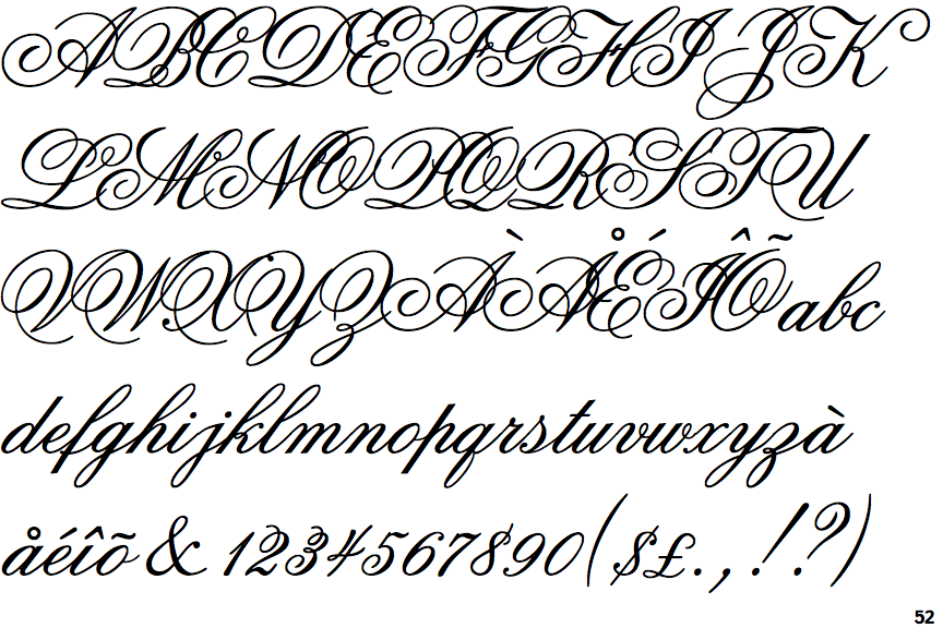 Identifont - Flemish Script II