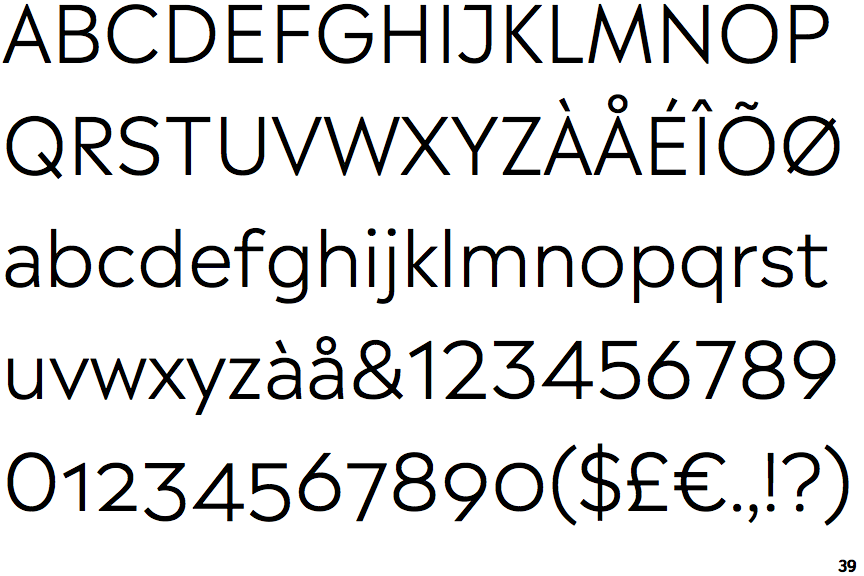 Identifont - Madera Light