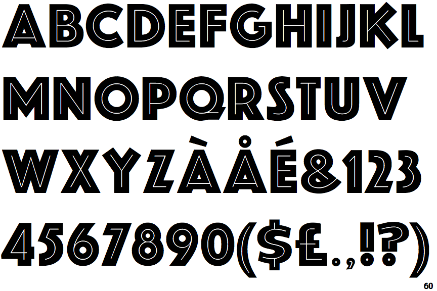 Identifont - Phosphor