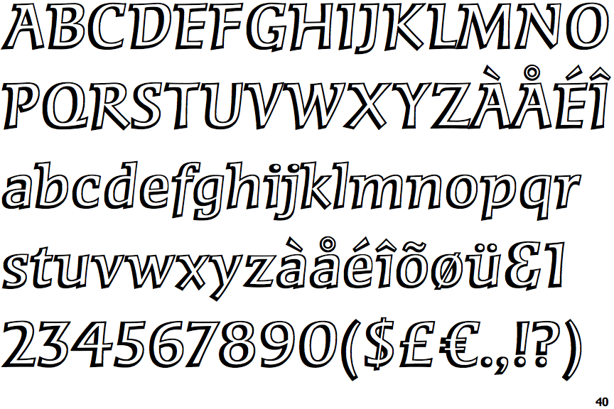 Identifont - Zephyr (Monotype)