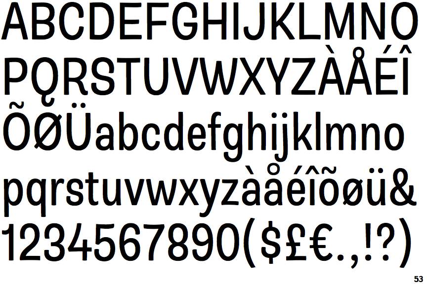 Identifont - Guzzo Condensed