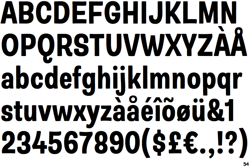 Identifont - Guzzo Condensed Bold