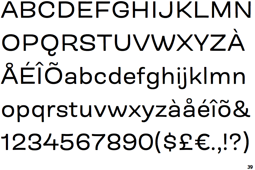 Identifont - Guzzo Extended