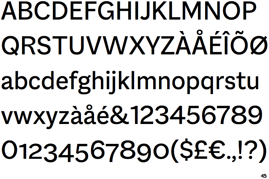 Identifont - Macklin Sans