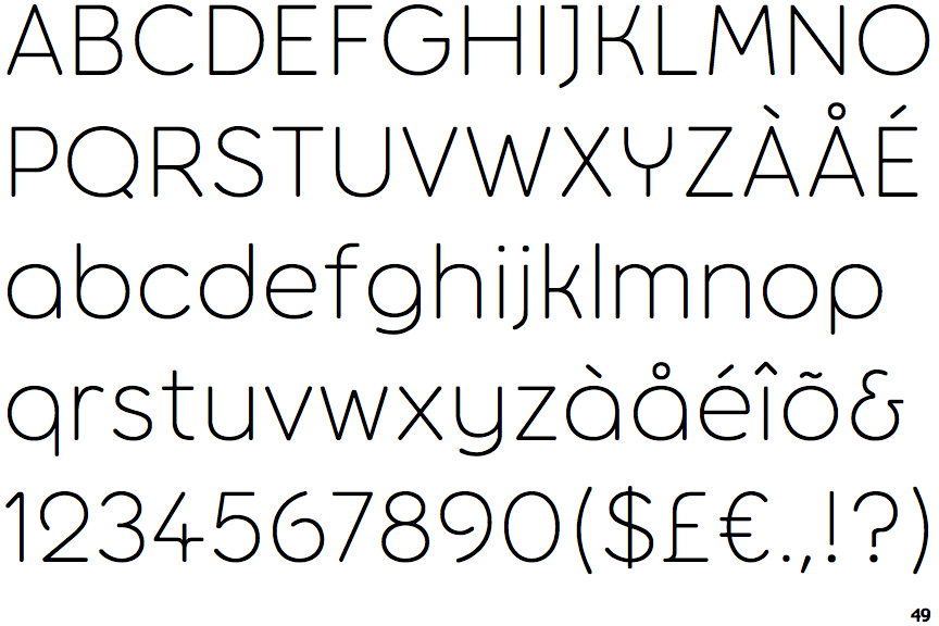 Identifont - Torus Thin