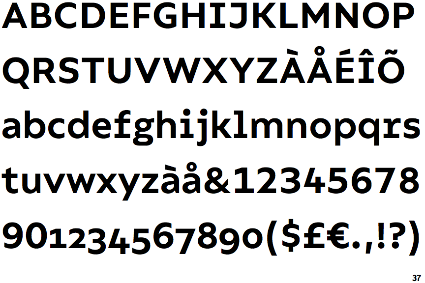 Identifont - Compiler Bold