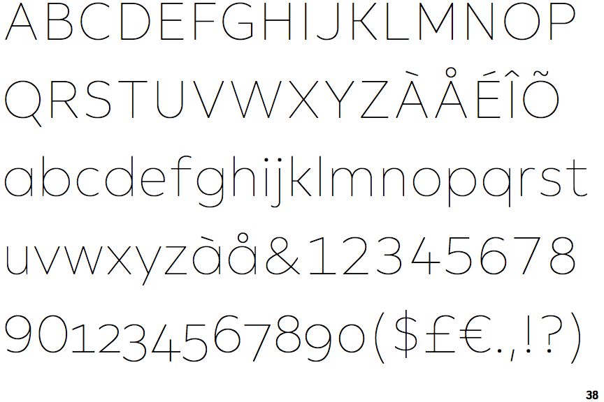 Identifont - Compiler Plain Thin