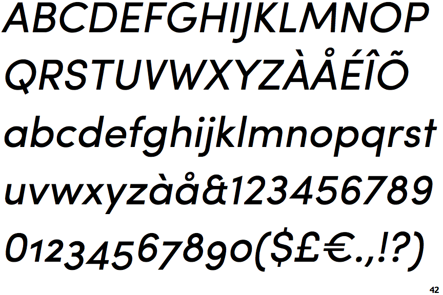 Identifont - Sofia Italic