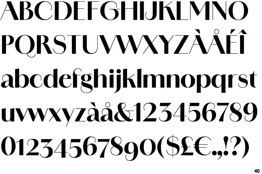 Identifont - Amandine Bold