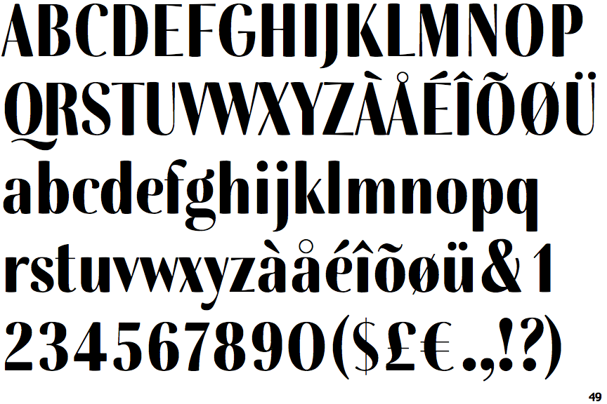 Identifont - Combinado Sans Bold