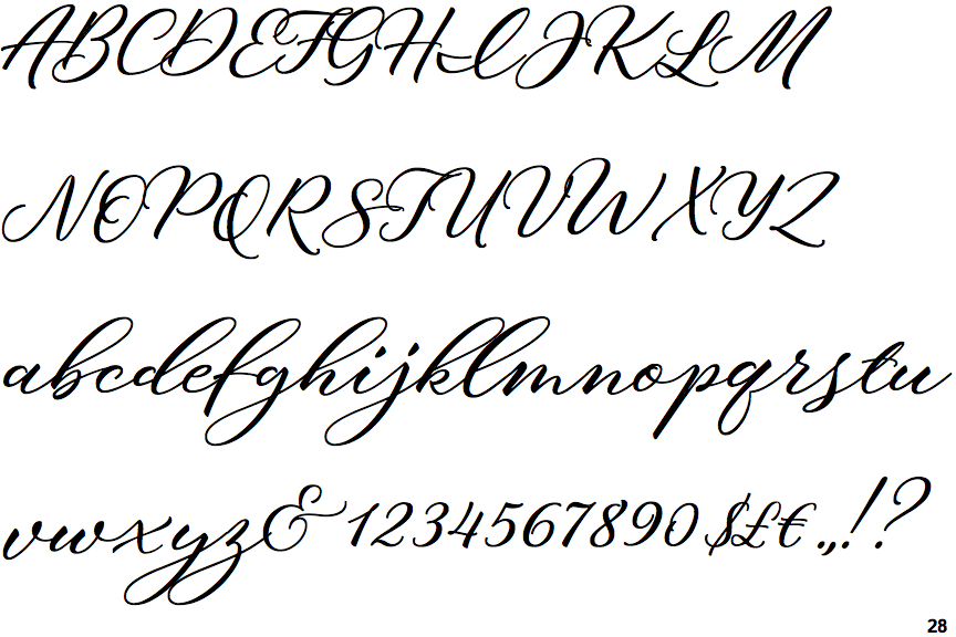 Identifont - Combinado Script