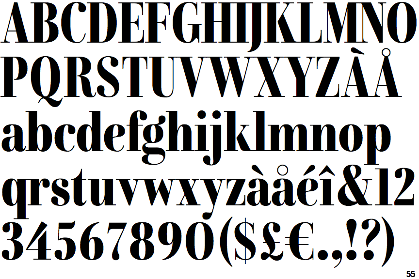 Identifont - Combinado Serif Bold