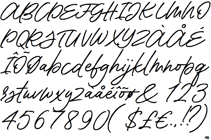 Identifont - Contempora Script Rough Two