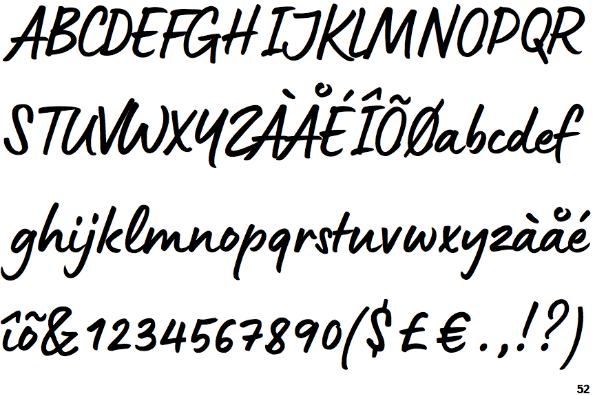 Identifont - Lumios Marker