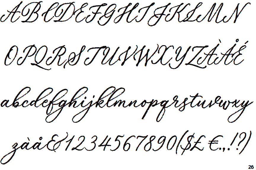 Identifont - Palomino Script