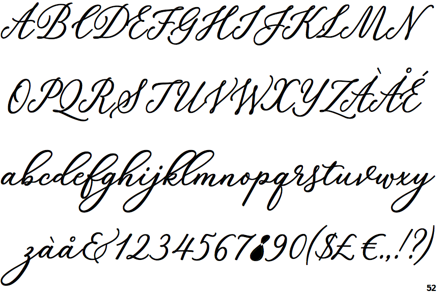 Identifont - Palomino Script Clean