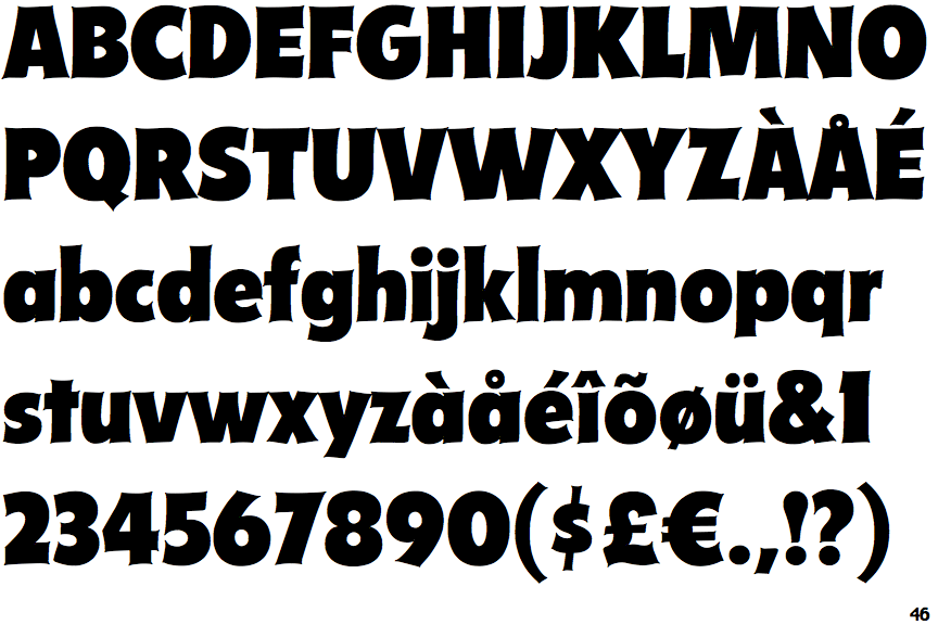 Identifont - Flank Steak