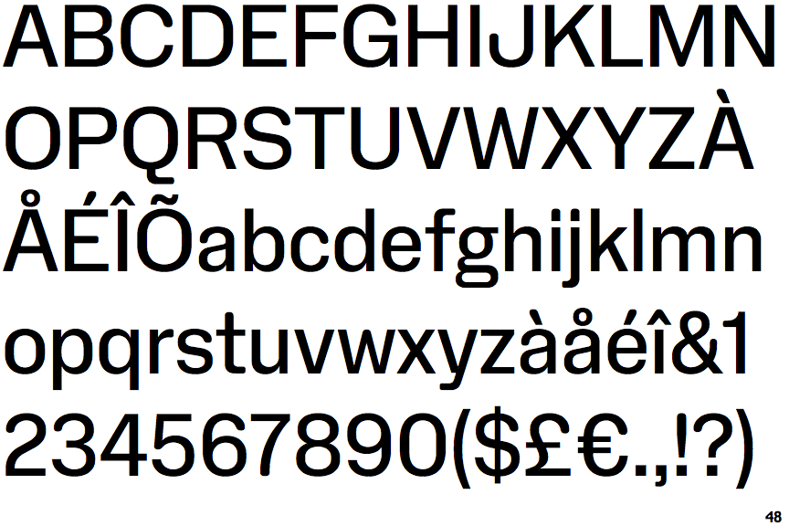 Identifont - NaN Holo Narrow