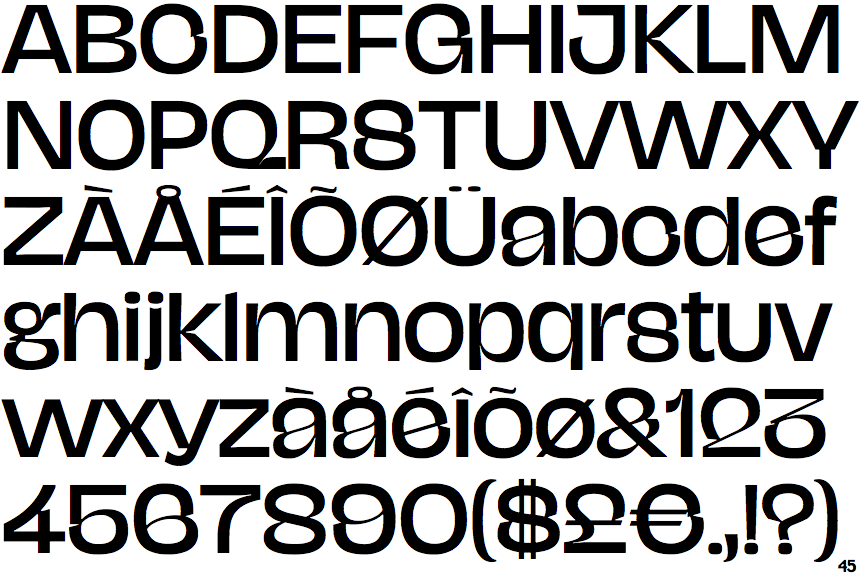 Identifont - NaN Jaune Maxi