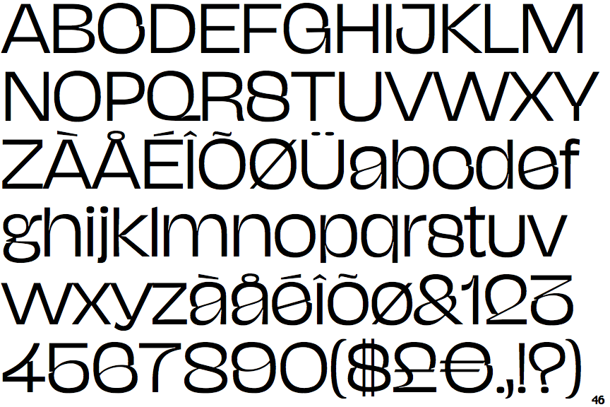 Identifont - NaN Jaune Maxi Light