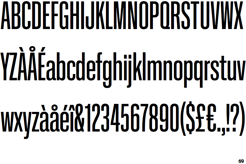 Identifont - NaN Metrify A Compressed