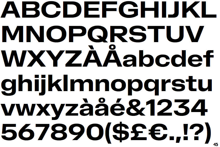 Identifont - NaN Metrify B Wide Bold