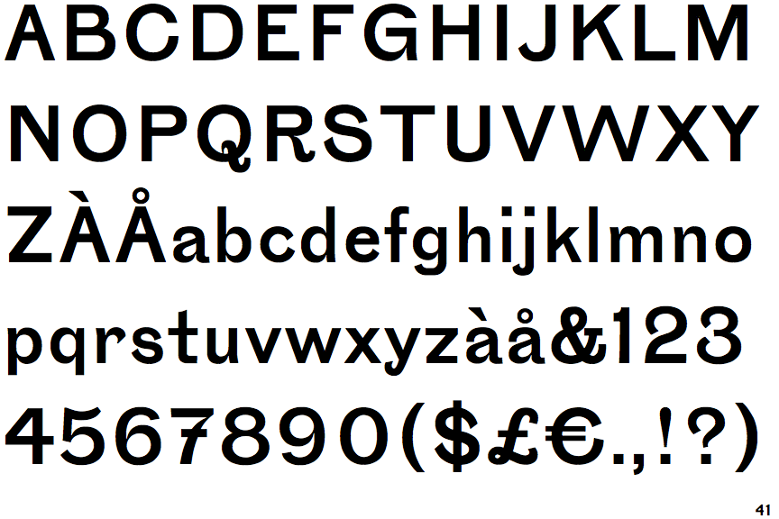 Identifont - NaN Tresor S