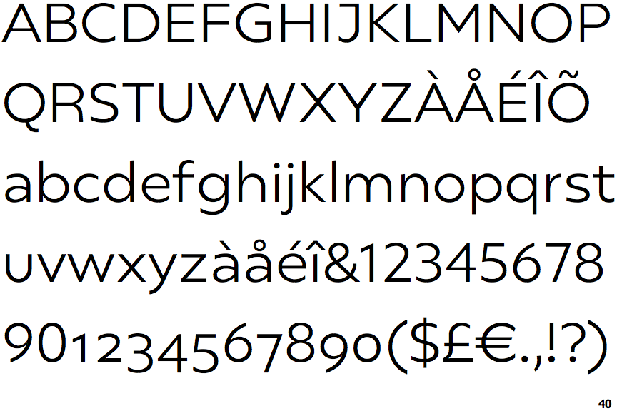 Identifont - Gluy Light