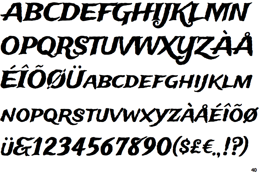 Identifont - Trade Winds Pro