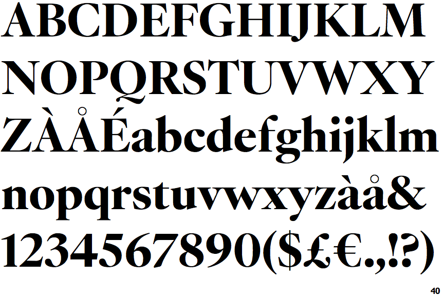 Identifont - Atacama Black Contrast