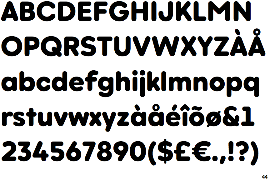 Identifont - Beround Black