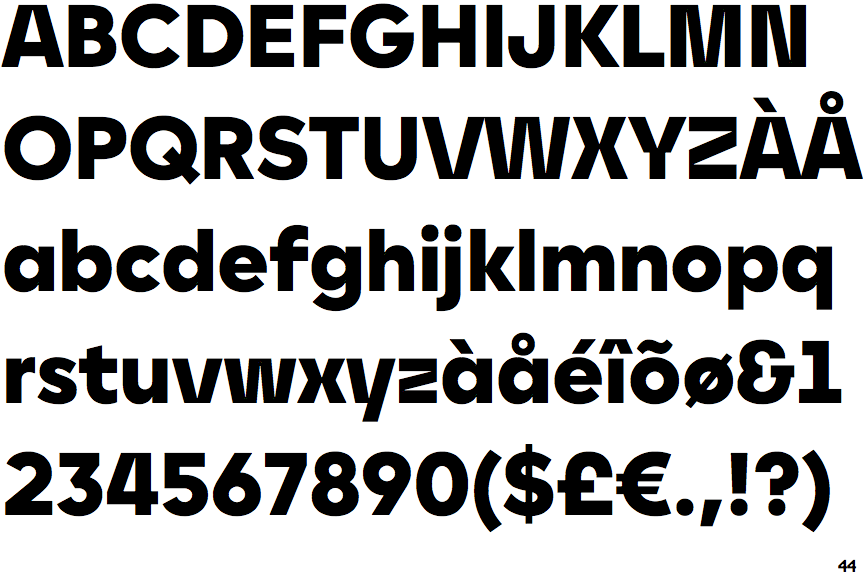 Identifont - Onry Display Black