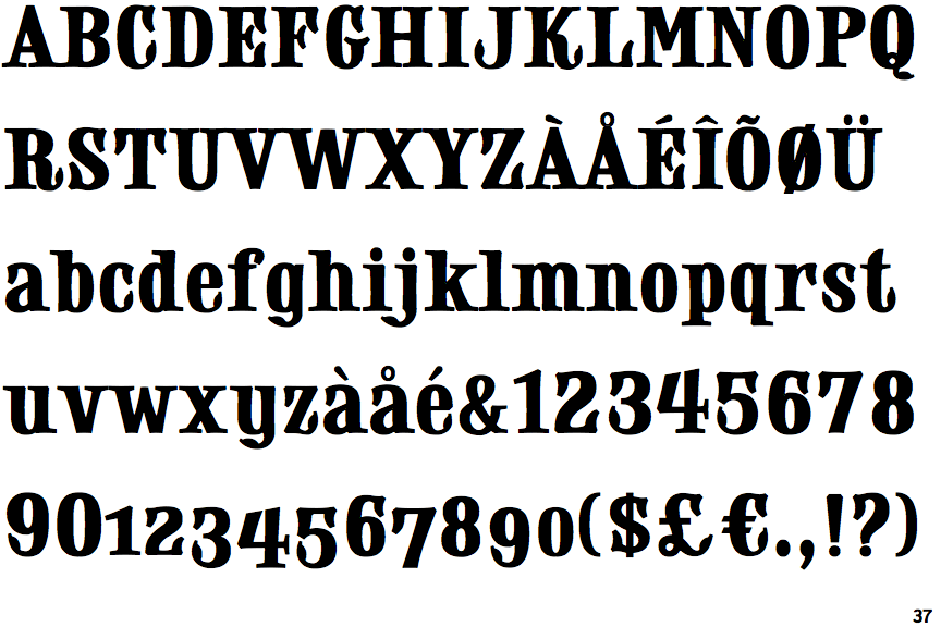 Identifont - Floridium Pro Bold