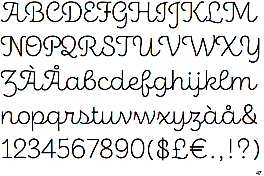 Identifont - Eldwin Script Thin