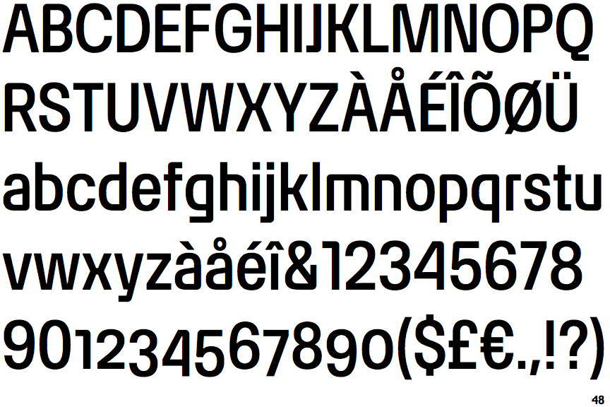 Identifont - Artex Semi Condensed