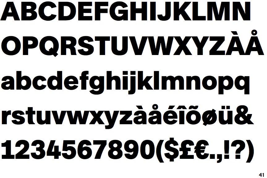 Identifont - Rand Black