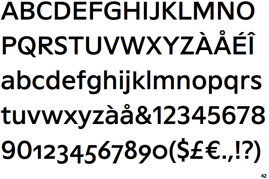 Identifont - SubSans