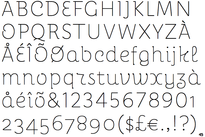 Identifont - Perec Scripte 1 Thin