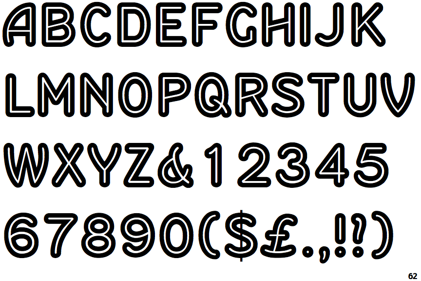 Identifont - Round Sans Inline