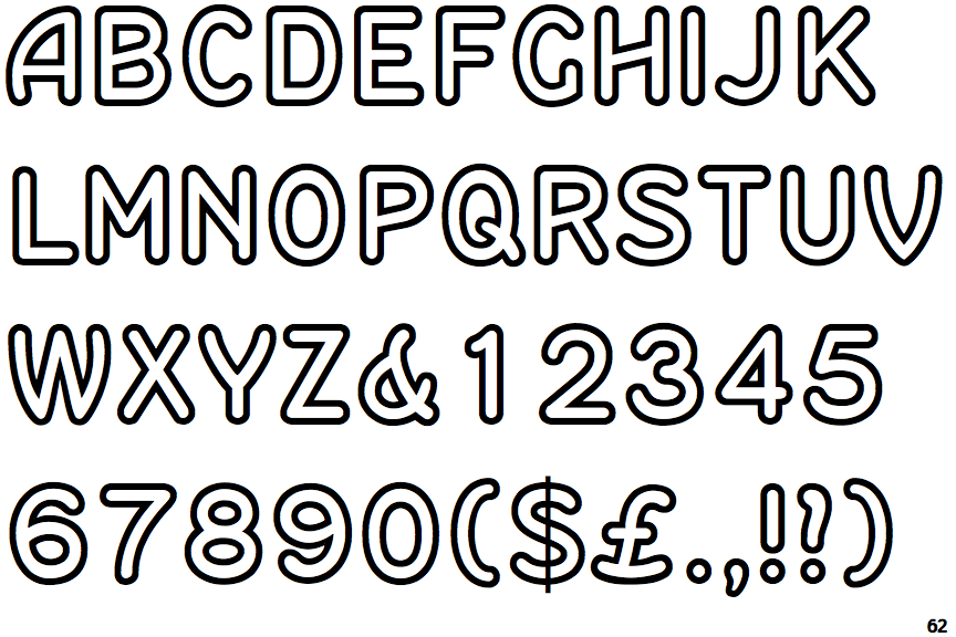 Identifont - Round Sans Outline