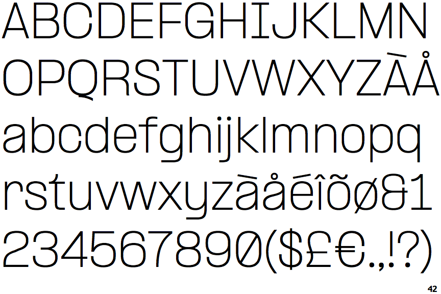 Identifont - Formula Thin