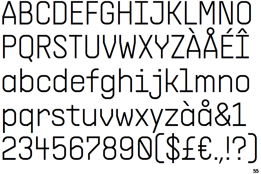 Identifont - Supply Sans Ultra Light