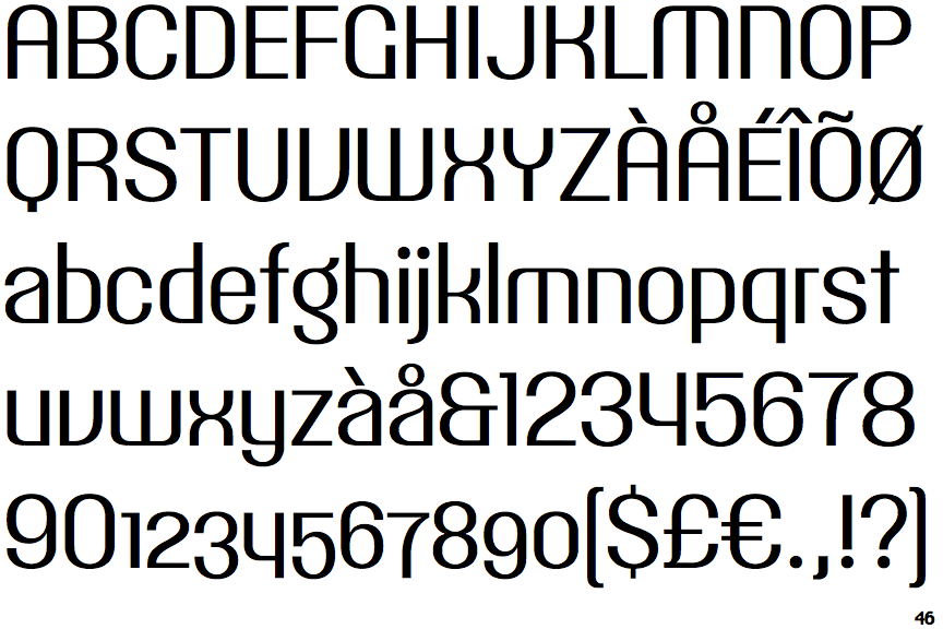 Identifont - Talisman Compact