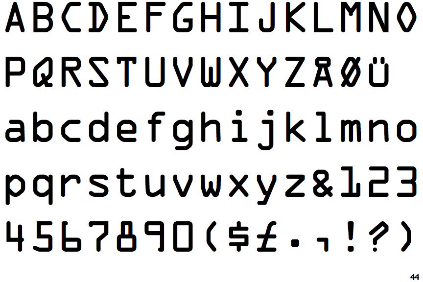 Identifont - OCR One
