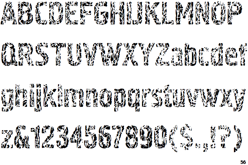 Identifont - Pollock Four