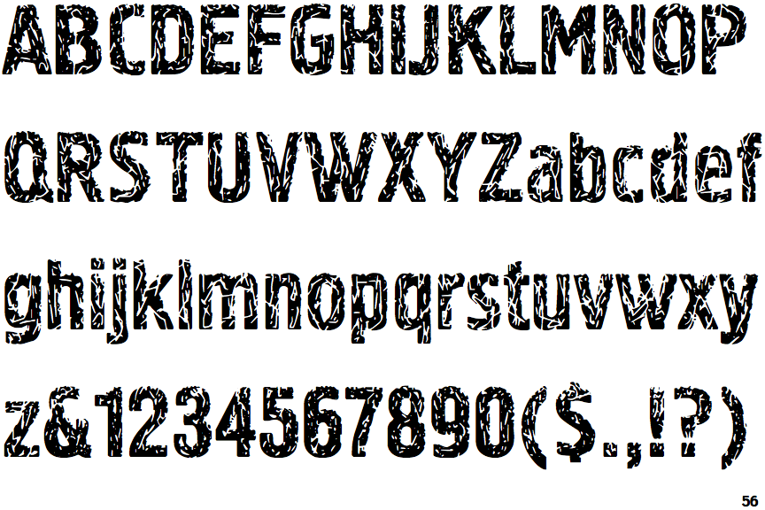 Identifont - Pollock Three