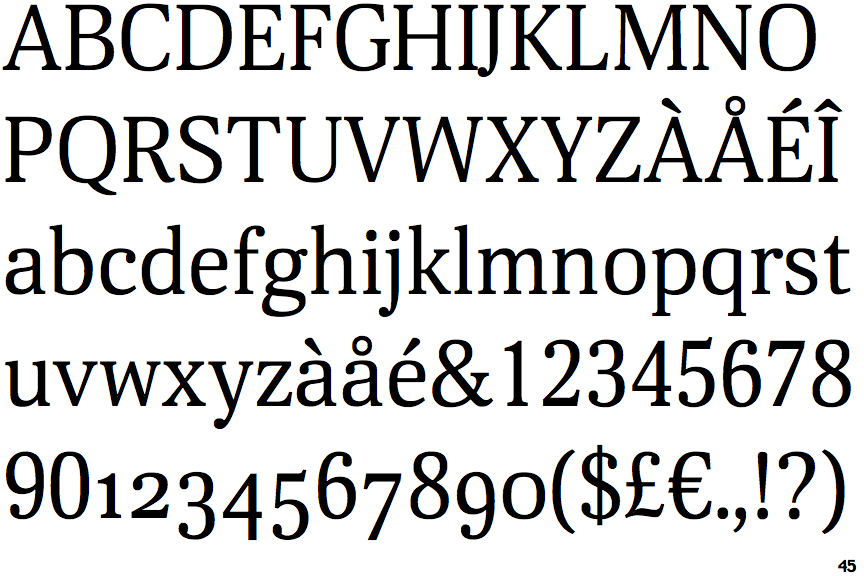 Identifont - Scientia