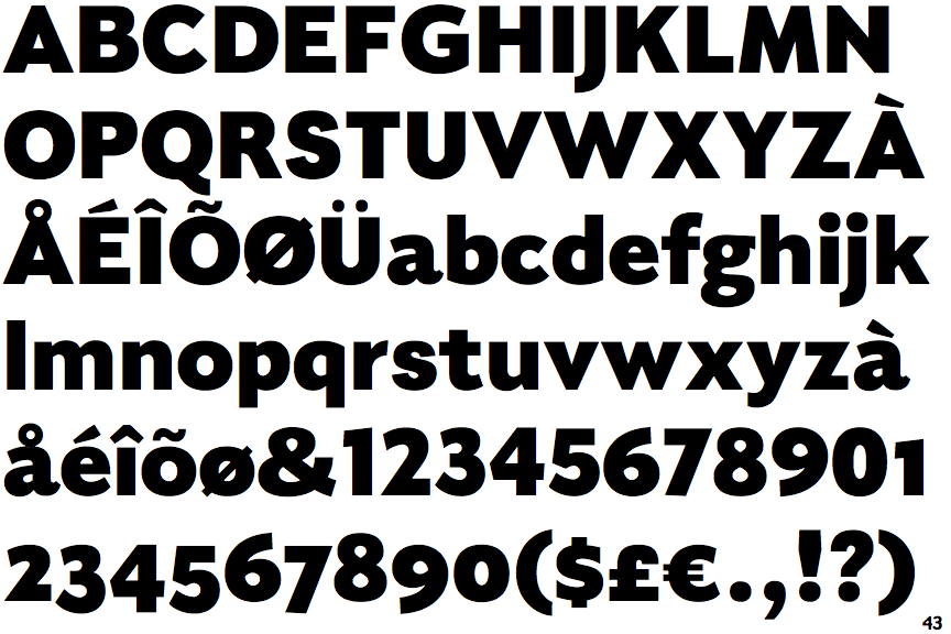 Identifont - Immanent Text Bold